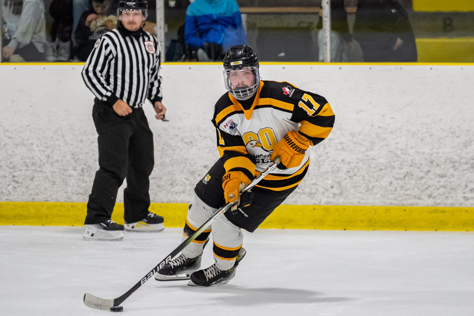 Eagles Earn Win over the Paper Kings in Espanola to Open the 2024/25 Season