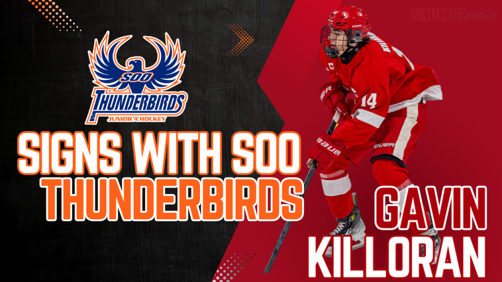 Hometown Standout Gavin Killoran Signs with Soo Thunderbirds for 2025 ...
