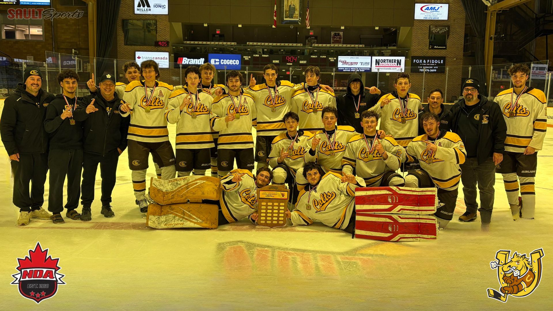 Colts Crowned 2025 Nipissing District Athletics Hockey Tournament Champions